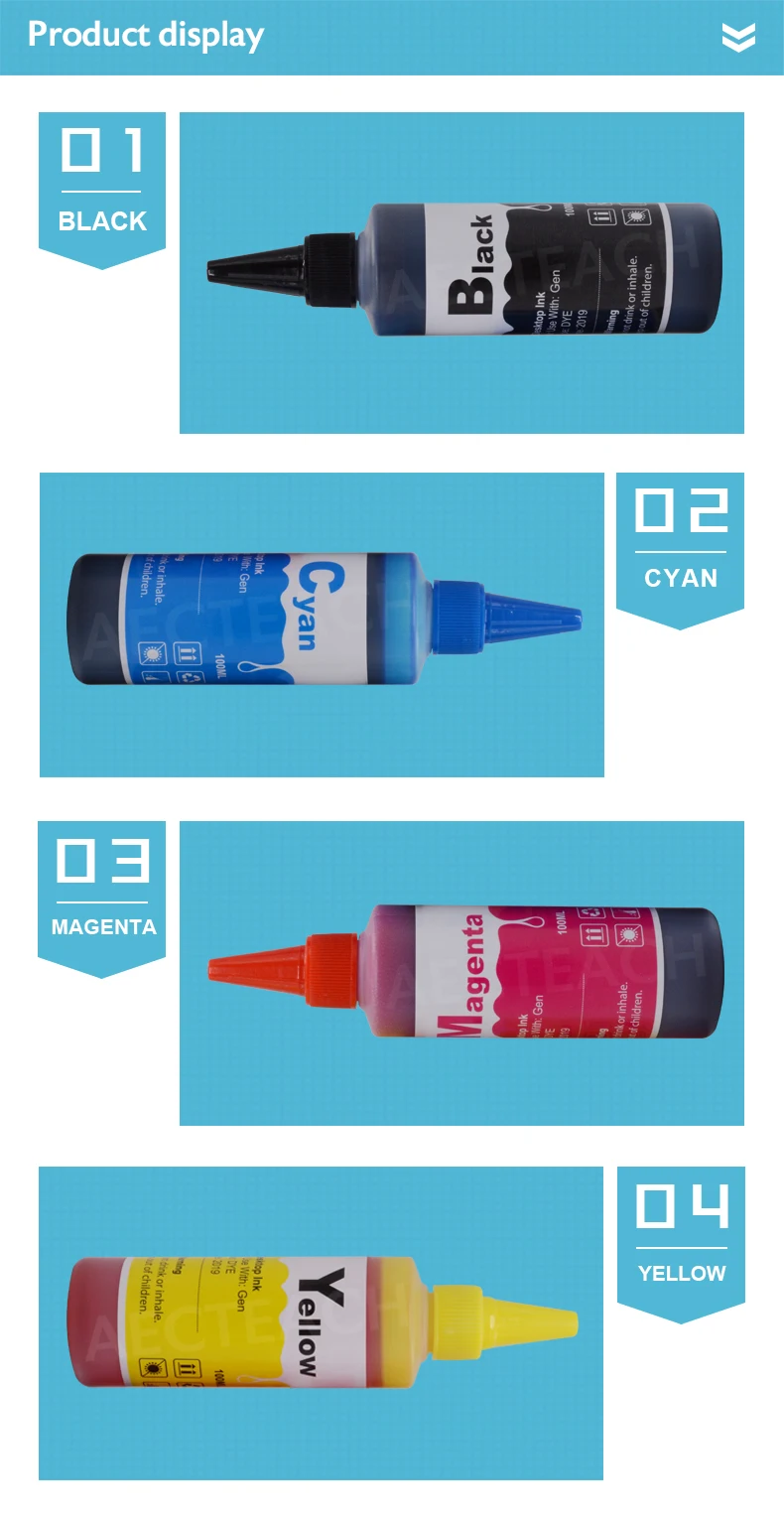 Aecteach заправка чернил картридж PGI2400 для Canon MAXIFY MB5140 ...