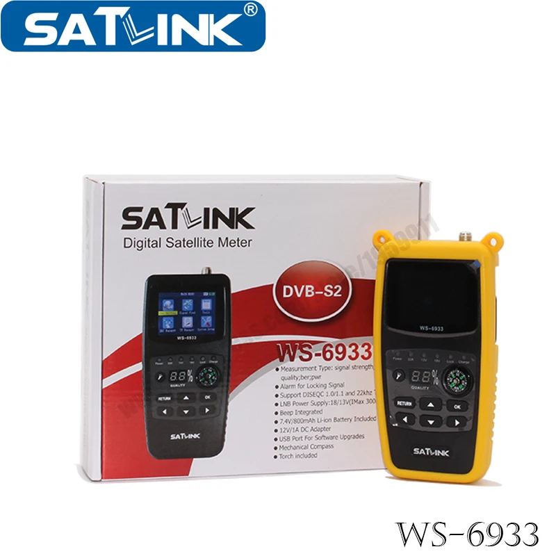 Satlink-WS-6933-HD-sat-lite-Finder-receptor-de-TV-sat-lite-suporte-HD ...
