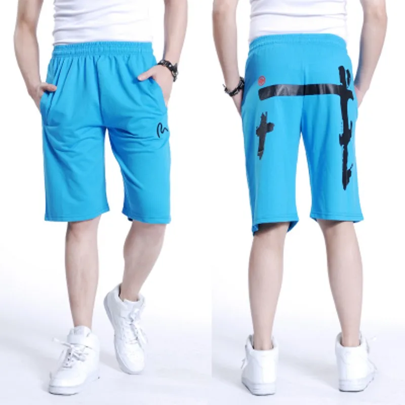 Free shipping summer Plus size men's hiphop cotton shorts men hip hop ...
