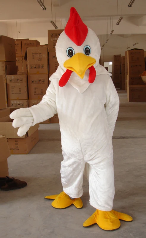 Animal Cartoon Red Turkey Chicken Cosplay Mascot Costume - AllCosplay.com