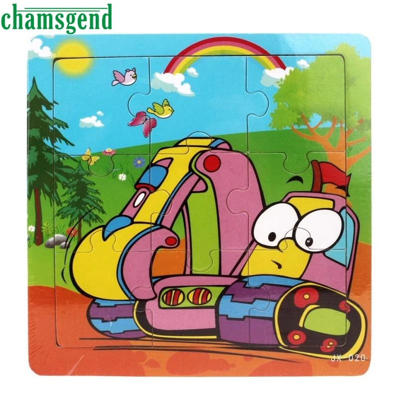 Wooden Kids Jigsaw Toys For Children Education And Learning Puzzles ...