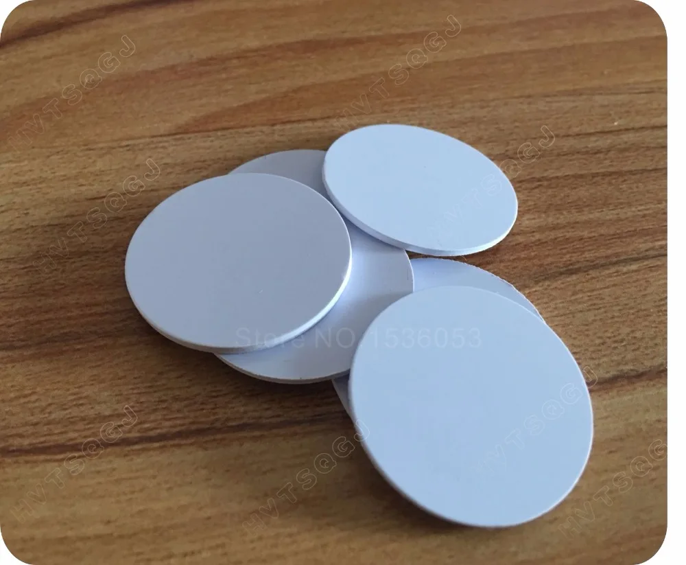 Dia 25mm RFID coin Tag RFID PVC tag 125KHz with T5577 Chip 125 Khz RFID ...