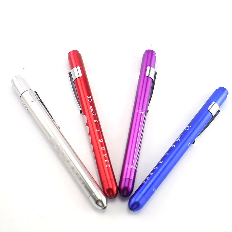Mini linterna de bolsillo para enfermera, linterna LED clínica para ...