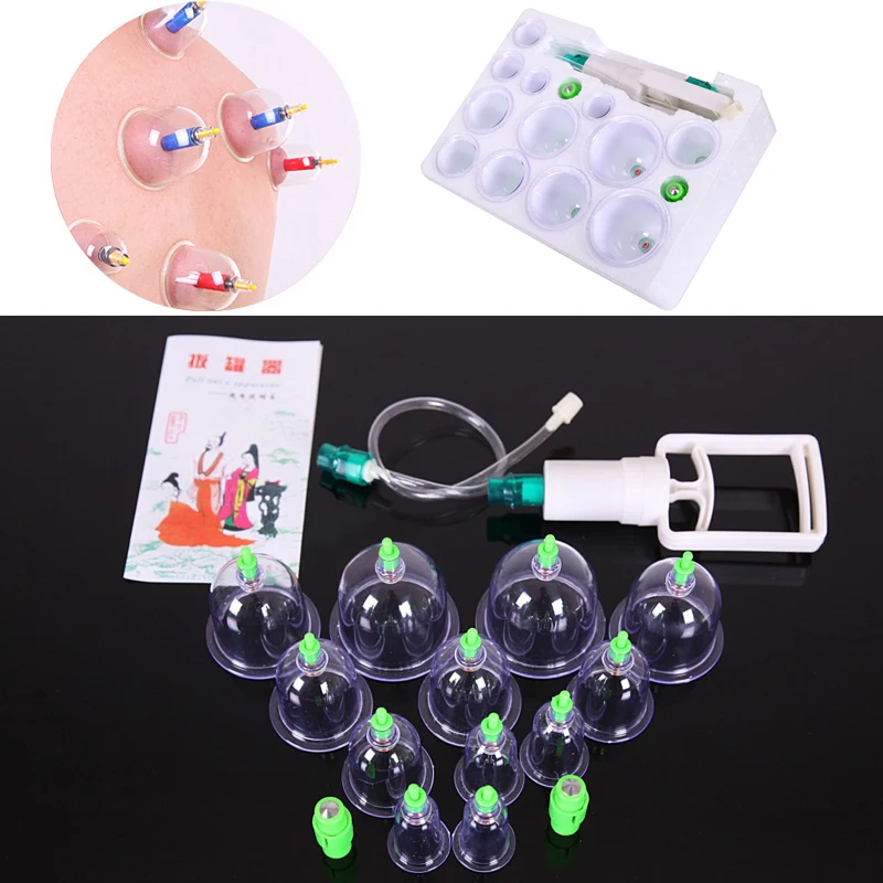 12Pcs/lot vacuum cupping household suction cupping cupping magnetic ...