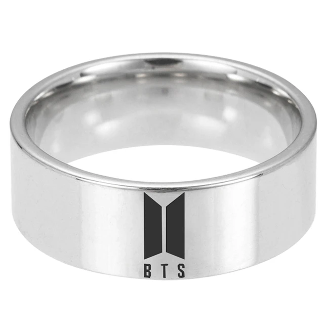 Titanium Steel Bangtan Boys BTS Album Ring Jimin Jin Suga V J Hope Jung ...