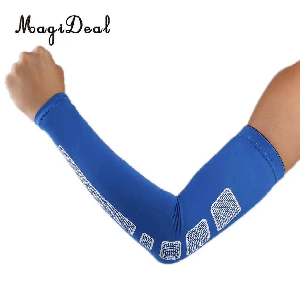 Magideal Elastic Gym Sport Elbow Protective Pad Absorb Sweat Sport