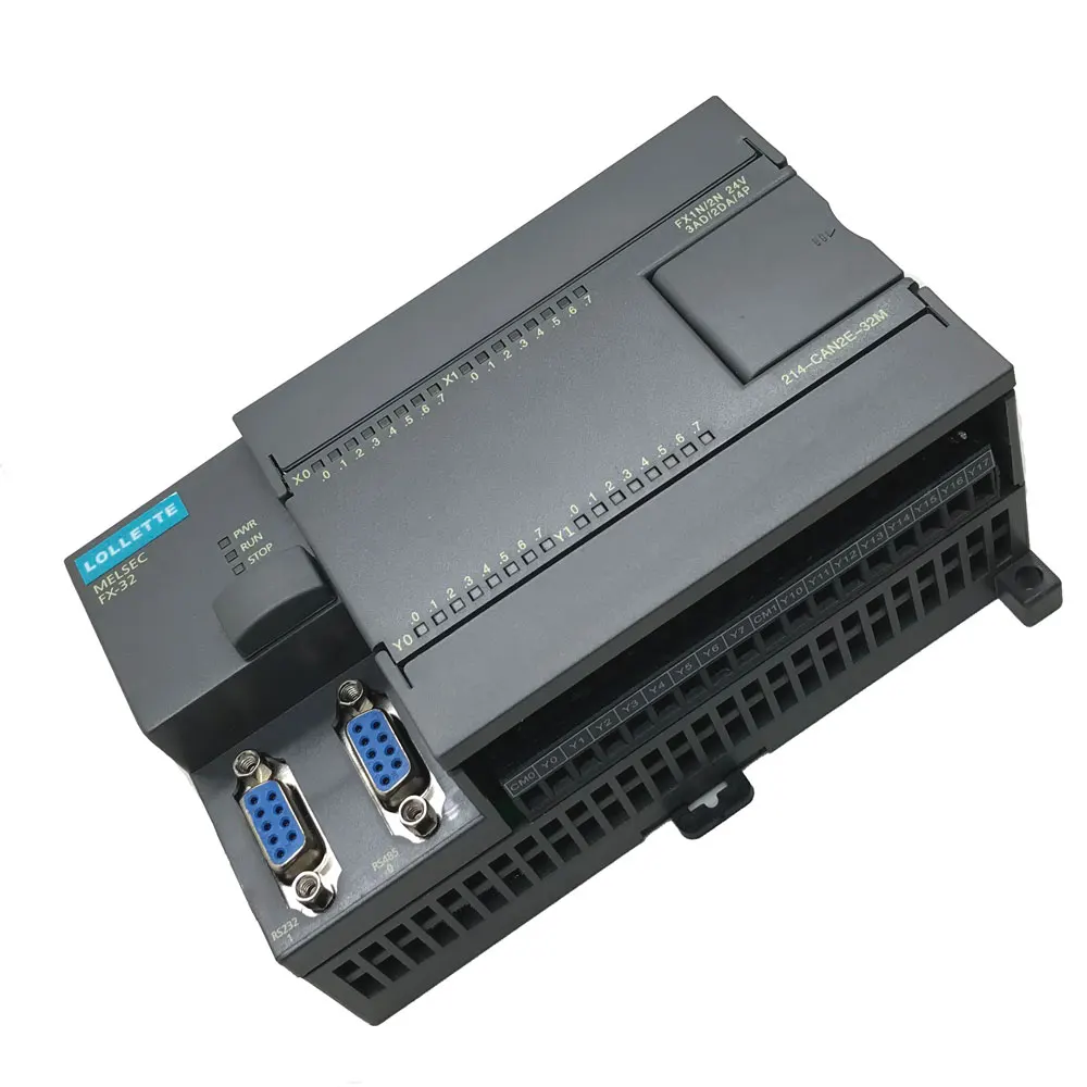 FX1N FX2N 32MR 3AD 2DA PLC контроллер 16DI 16DO, RS485 с протоколом Modbus RTU ptz-камеры для GX ...