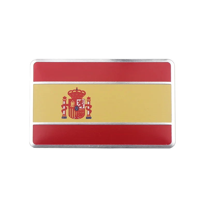 Car Styling Spain Flag Aluminum Badge Emblem Car Sticker For Bmw E46 ...