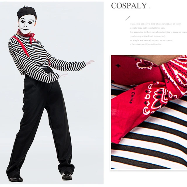 Simple Mime Costume For Men