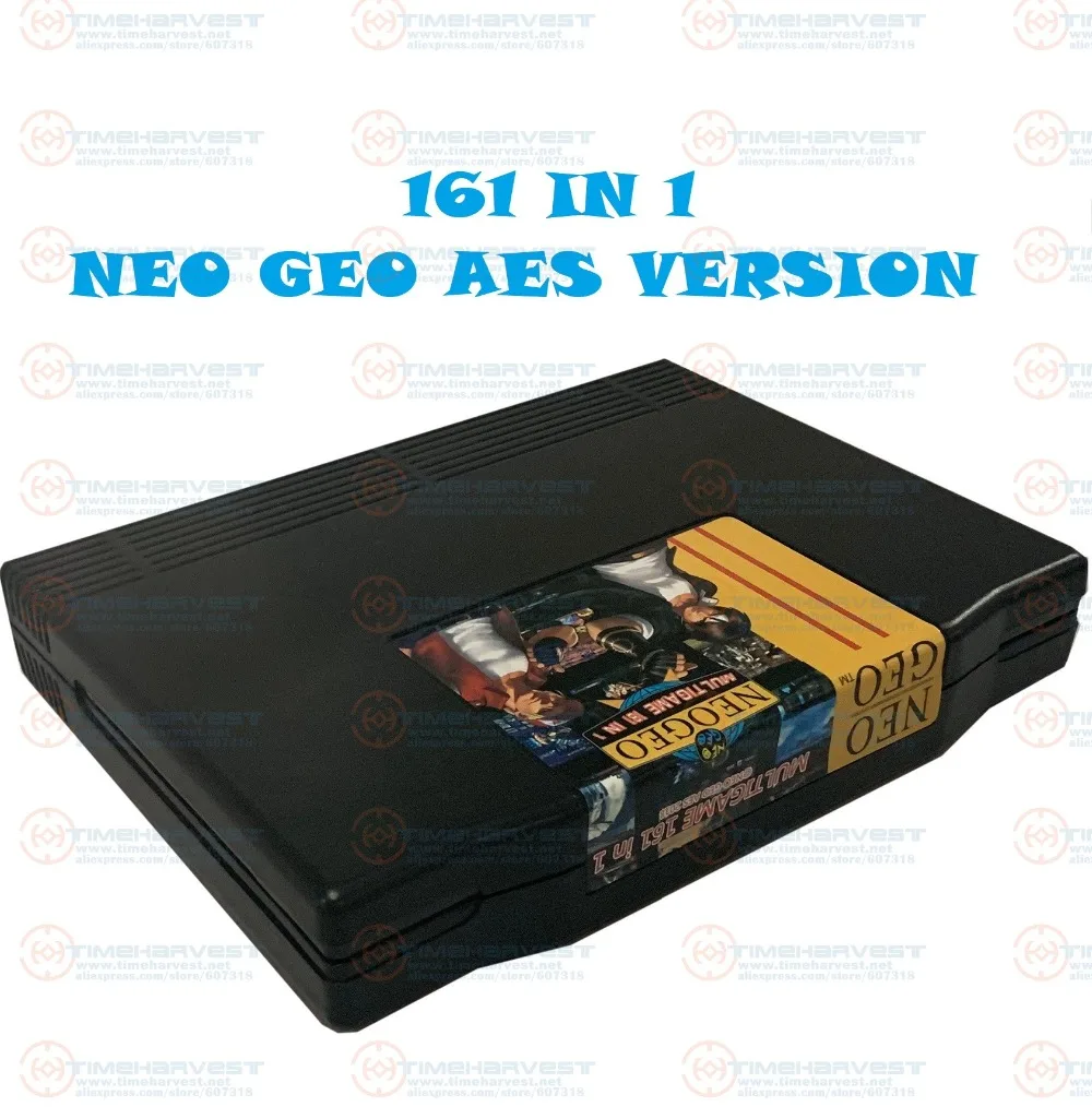 NEW ARRIVAL 161 in 1 NEO GEO AES multi game Cartridge pcb Game box ...