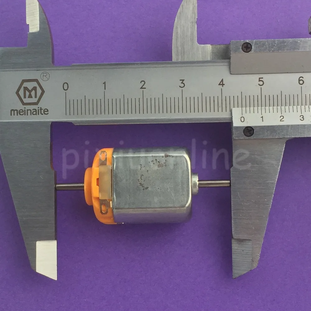 1pc J248Y Micro 130 DC-Motor Double Output Shafts Motor 3V 15000RPM DIY ...