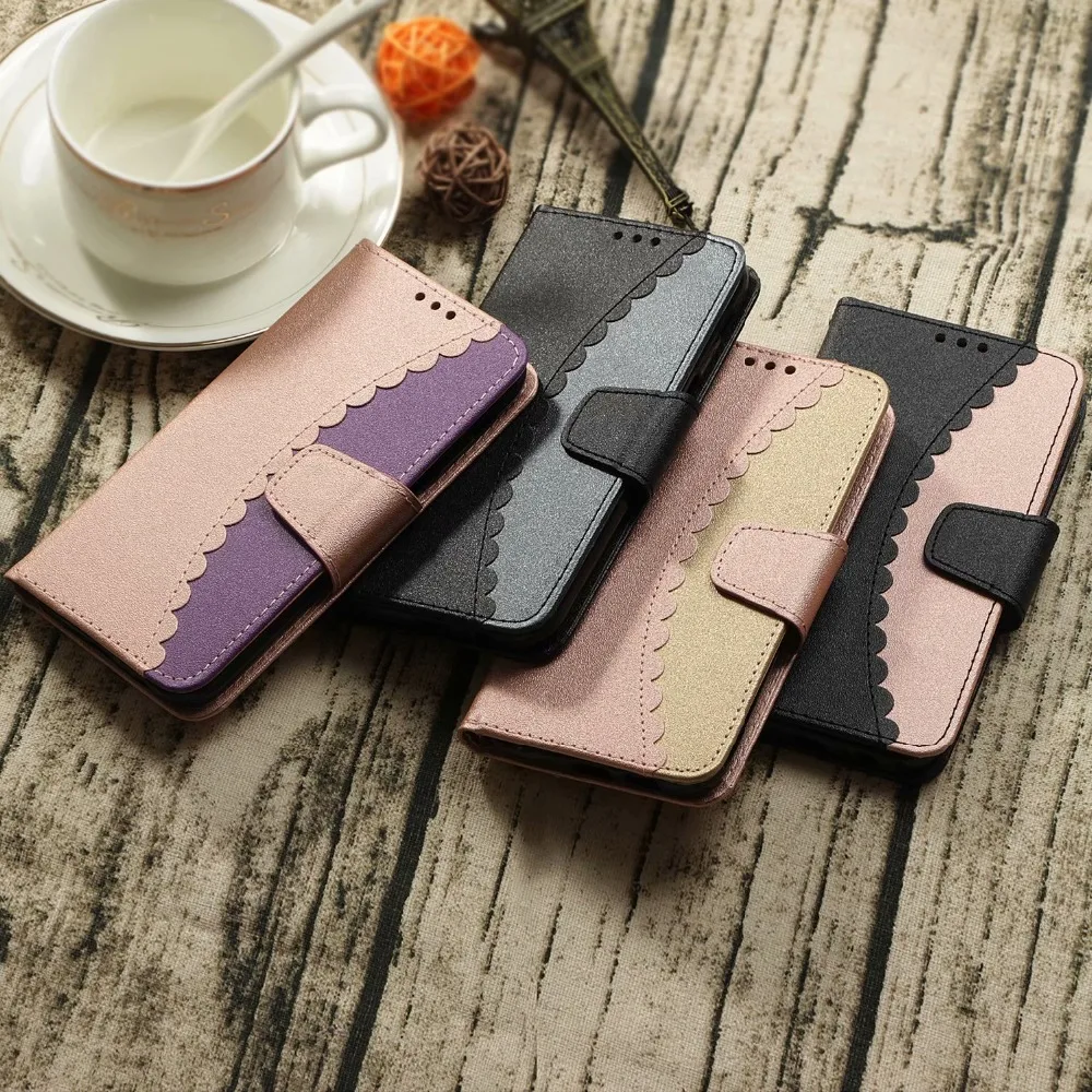 Luxury Stand Wallet PU Leather Phone Case for For Samxung Galaxy S7 ...