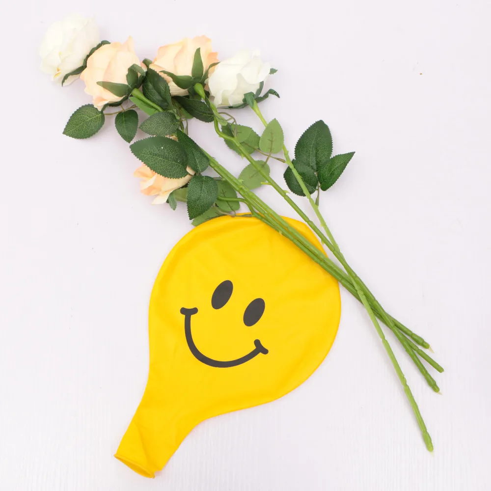1pcs 36inch Expression Balloons Emoji latex Balloon Baby Shower ...