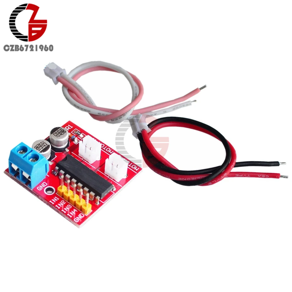 Business & Industrial 5PCS 1.5A Mini Dual Channel DC Motor Driver Module L298N PWM Speed Control ...