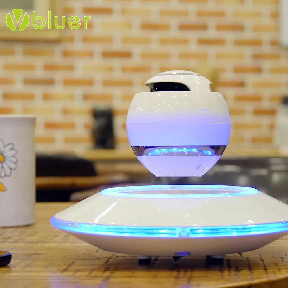 2017 Innovative Gift Wireless Portable LED Floating Magnetic Bluetooth ...