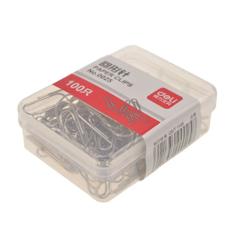 29mm Metal Silver Round Paper Clips Nickel Plated Paperclip Office ...