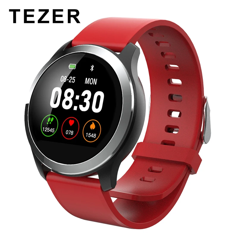 Купить Tezer Z03 ЭКГ PPG умные часы с электрокардиографом экг дисплей ...