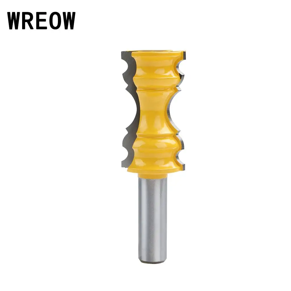 1/2 Inch Round Shank Carbide Alloy Waist Router Bit Large Chair Rail ...