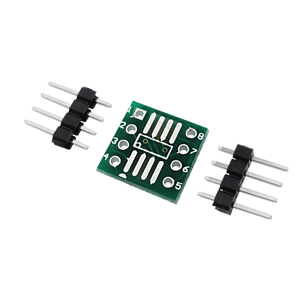 10pcs/lot Msop / Soic / Tssop Sop8 Turn Dip8 Ic Adapter Socket ...