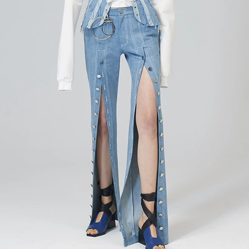 Good-QUALITY-Newest-Fashion-2018-Designer-Pants-Women-s-Buttons ...