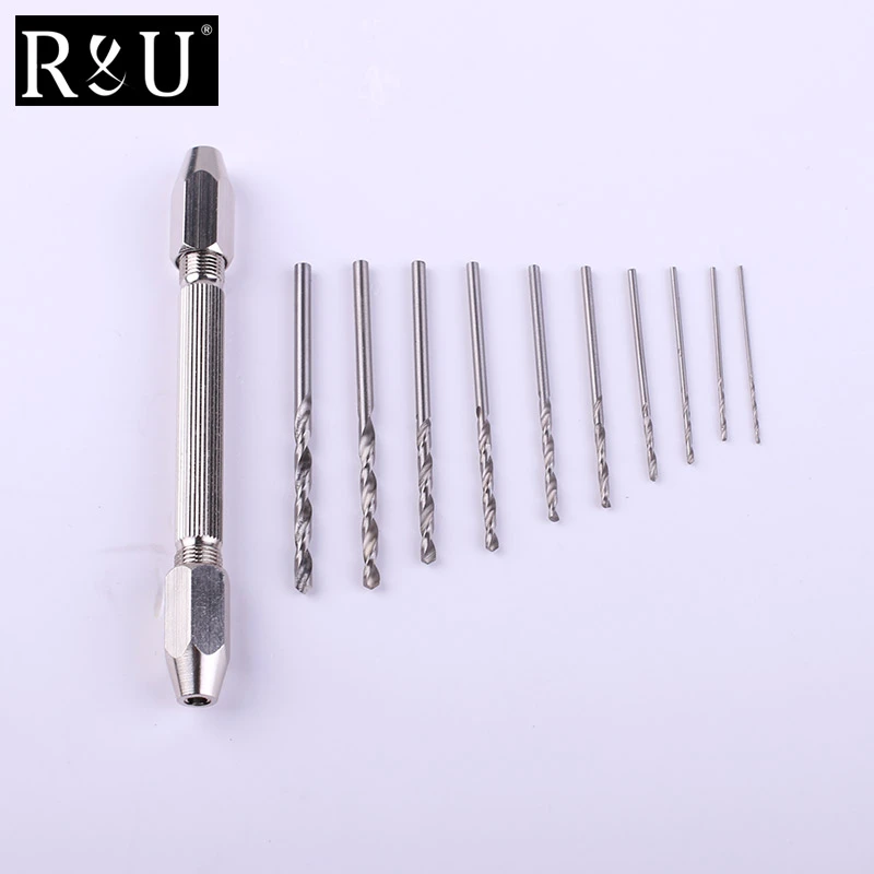 1PCS Hobby Tools Mini Metal Hand Drill For Modeling DIY Model Building ...