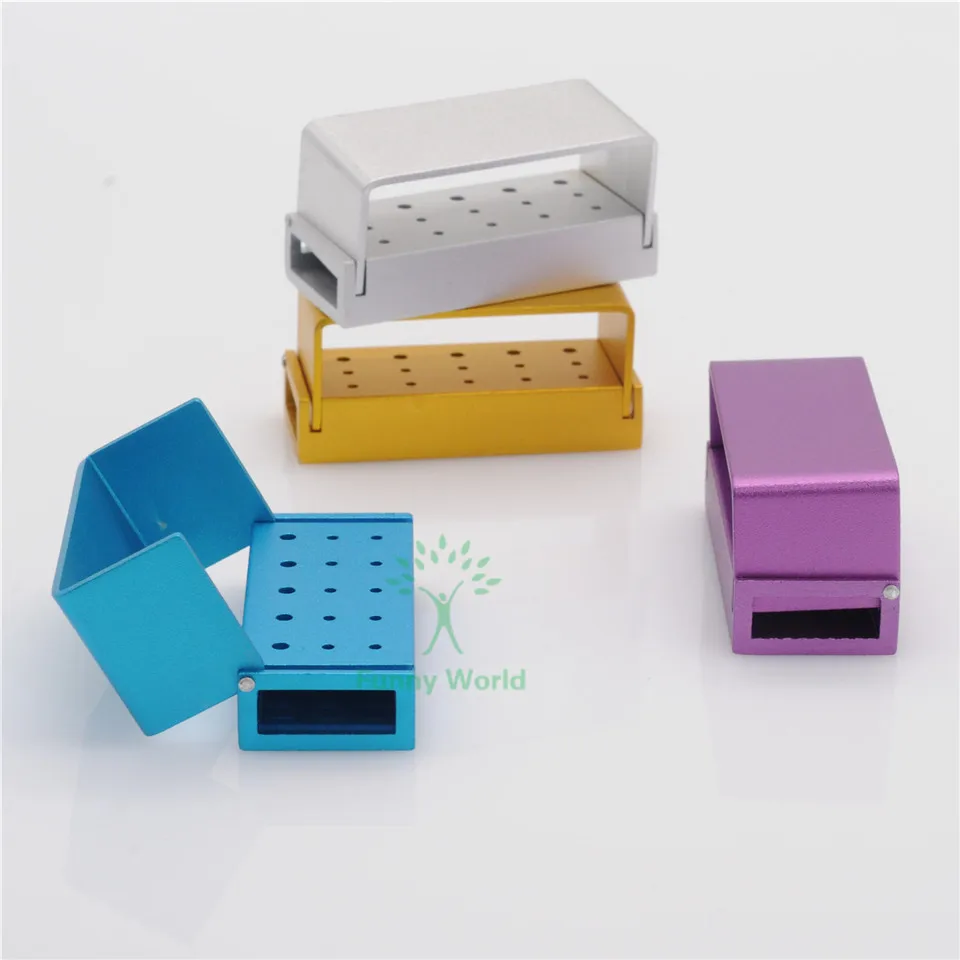 New-Dental-Lab-4Pcs-Autoclavable-FG-RA-Bur-Burs-Holder-Bur-Block-Blocks ...