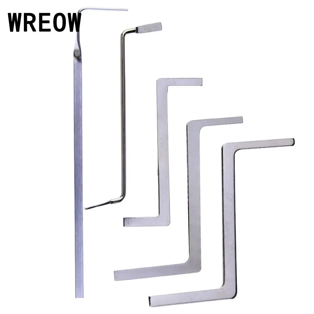 5pcs Locksmith Wrench Tackle Locksmith Tools Double Row Tension Tools ...