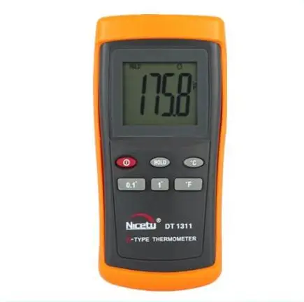 Digital Lcd Industrial Thermocouple Thermometer -200~1370c K-type ...