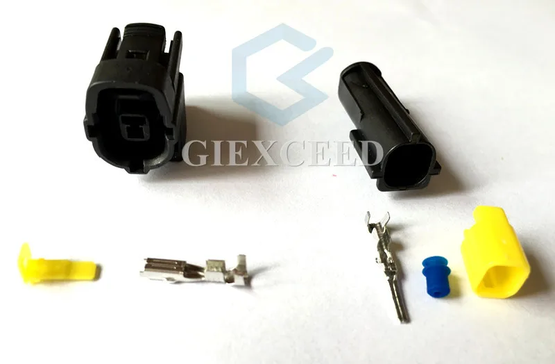 2-Sets-1-Pin-Denso-Automotive-Connector-Horn-Socket-Knock-Sensor-Plug ...