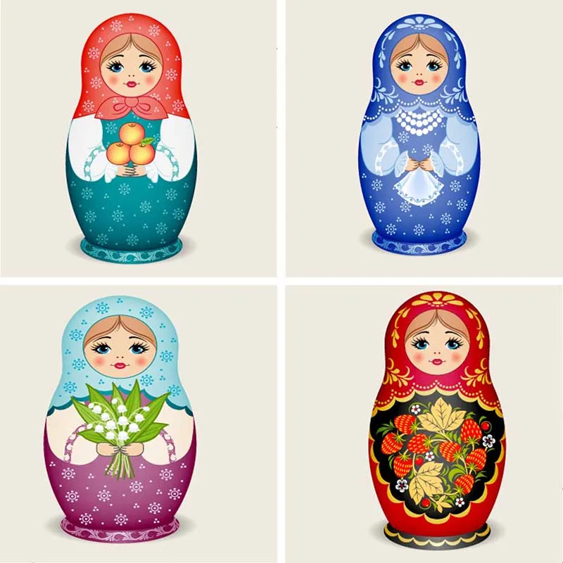 5D-DIY-New-Matryoshka-Doll-Diamond-Embroidery-Diamond-Painting-Cross ...