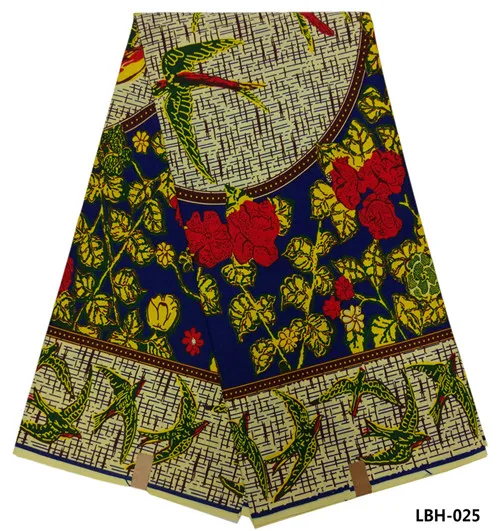 African patchwork printed cotton fabric 6 yards african wax fabrics ...