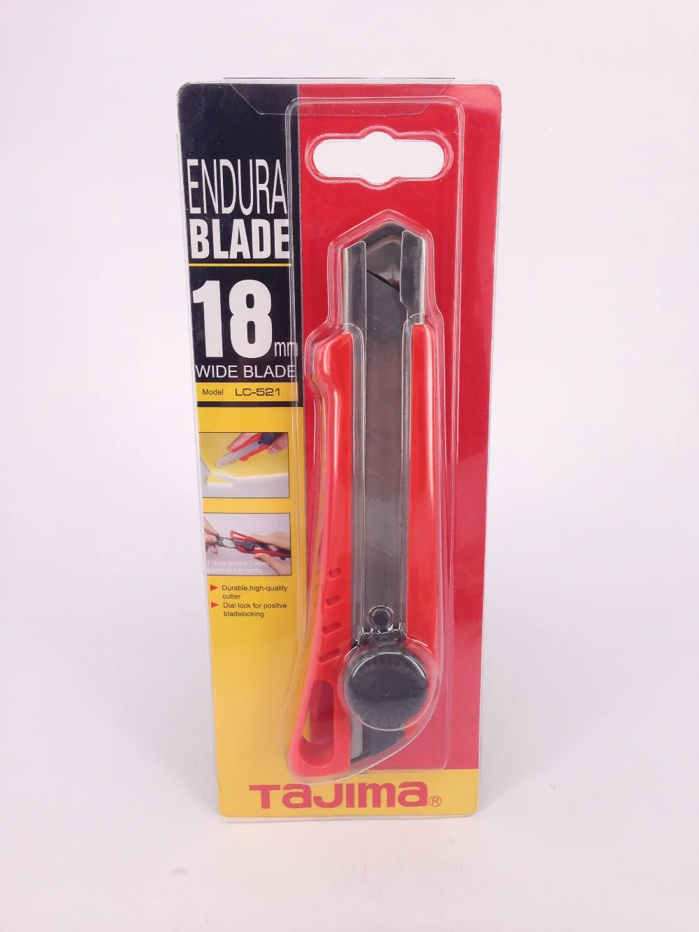 TAJIMA endura blade LC 521B mudium art knife box cutter cutter knife ...