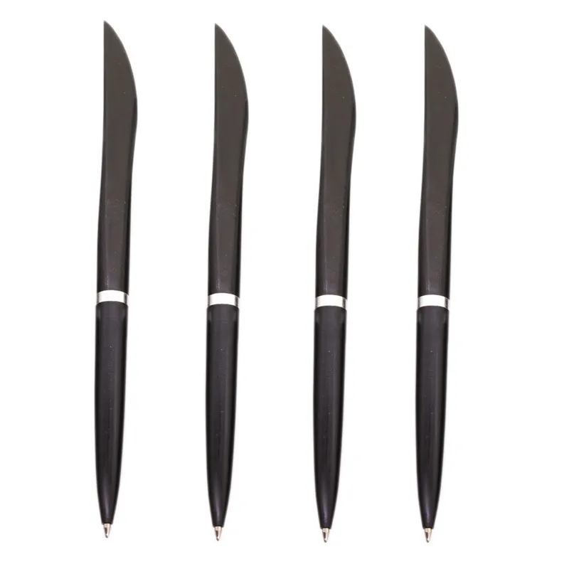 4 pcs Office writing Ballpoint Pen Office School Supplies Black Office ...