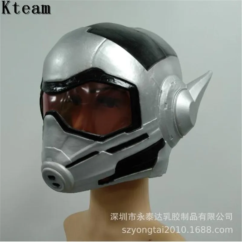 Hot Movie Antman 2 Antman And The Wasp Helmet Mask Halloween Latex ...