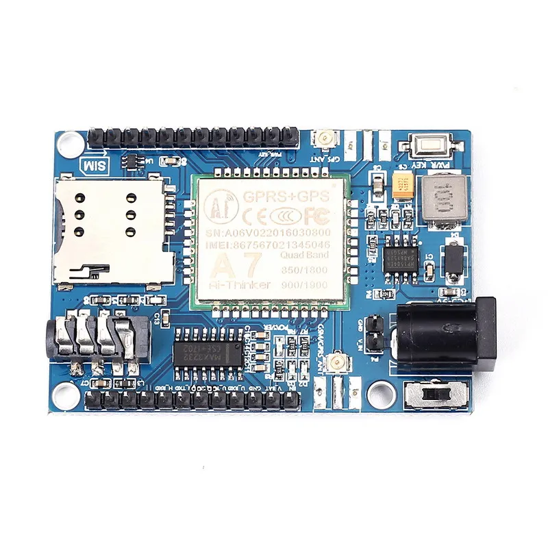 Monday Kids Wireless Module A7 GSM GPRS GPS 3 In 1 Module Shield DC 5 ...