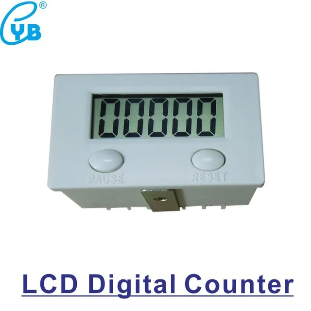 YB5C LCD Digital Electrical Counter 5 Digit Display Accumulation ...