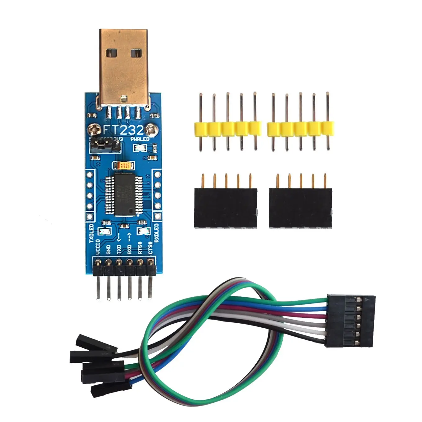 【SIMPLE ROBOT】Details about FT232 USB UART Board (Type A) FT232R ...