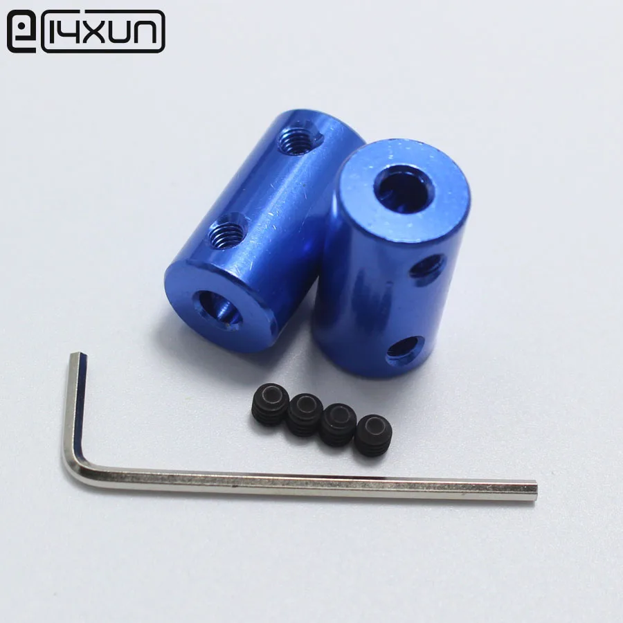 5sets OD14L25 5x5mm Aluminium Alloy Coupling 5mm to 5mm Shaft Couplings ...