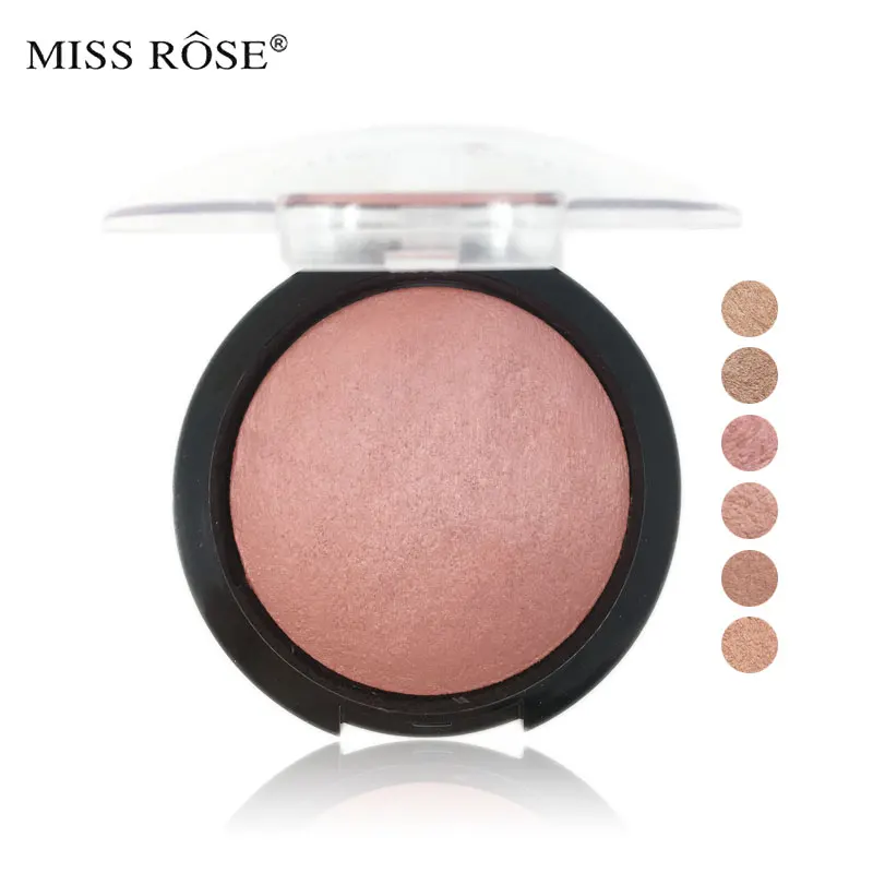 Miss rose brand baked blush palette gentle gloss matte blusher make up ...