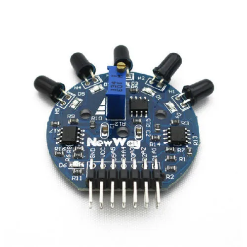 5 Way Flame Sensor Module Digital Analog Output For Arduino Fire ...