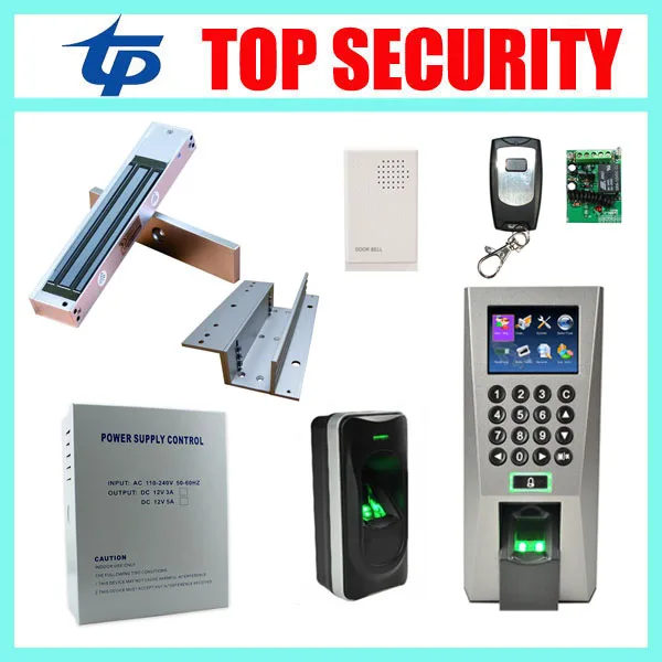 F18 fingerprint access control with FR1200 fingerprint reader for exit ...