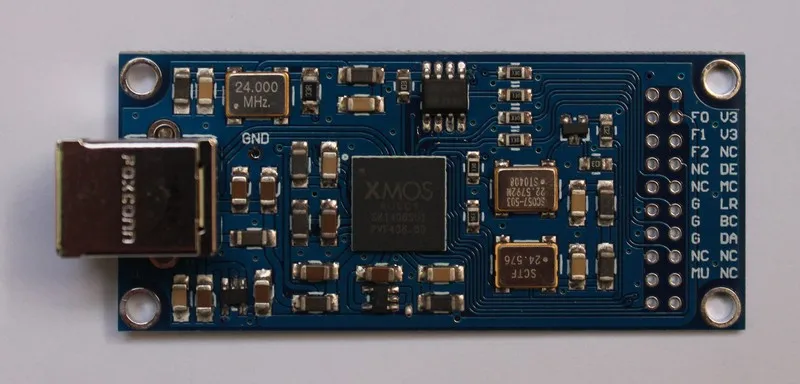 HIFI asynchronous digital XMOS U8 module USB to IIS / DSD supports PCM / DSD|dsd|dsd steelu8 ...