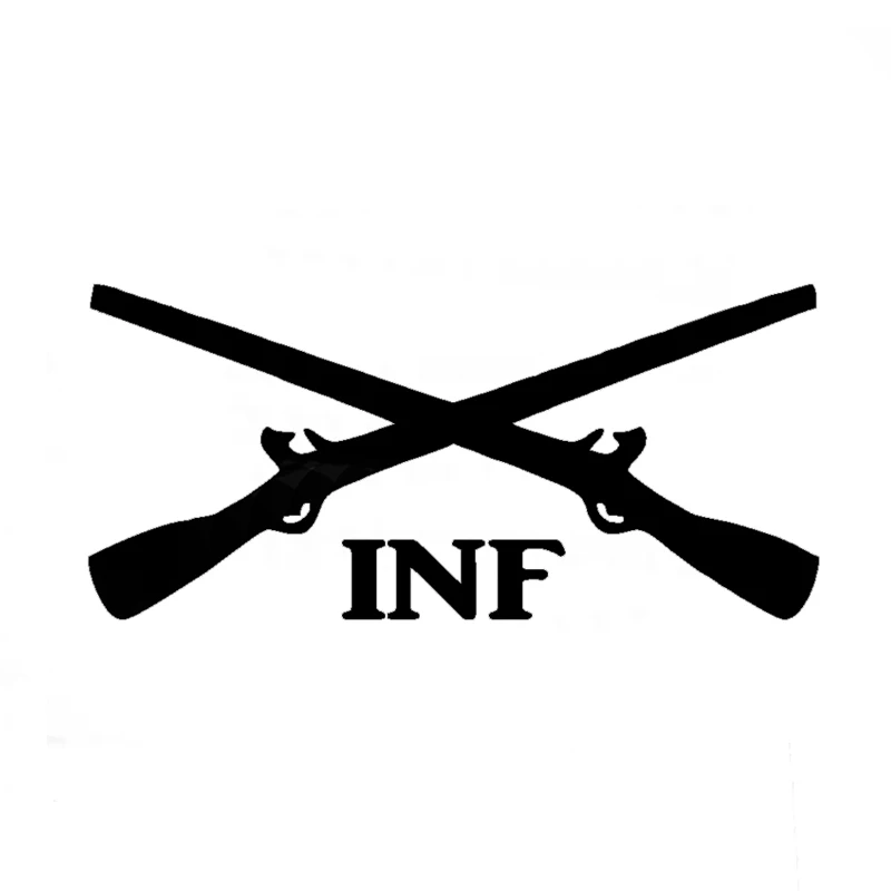 Infantry Logo Crossed Rifles