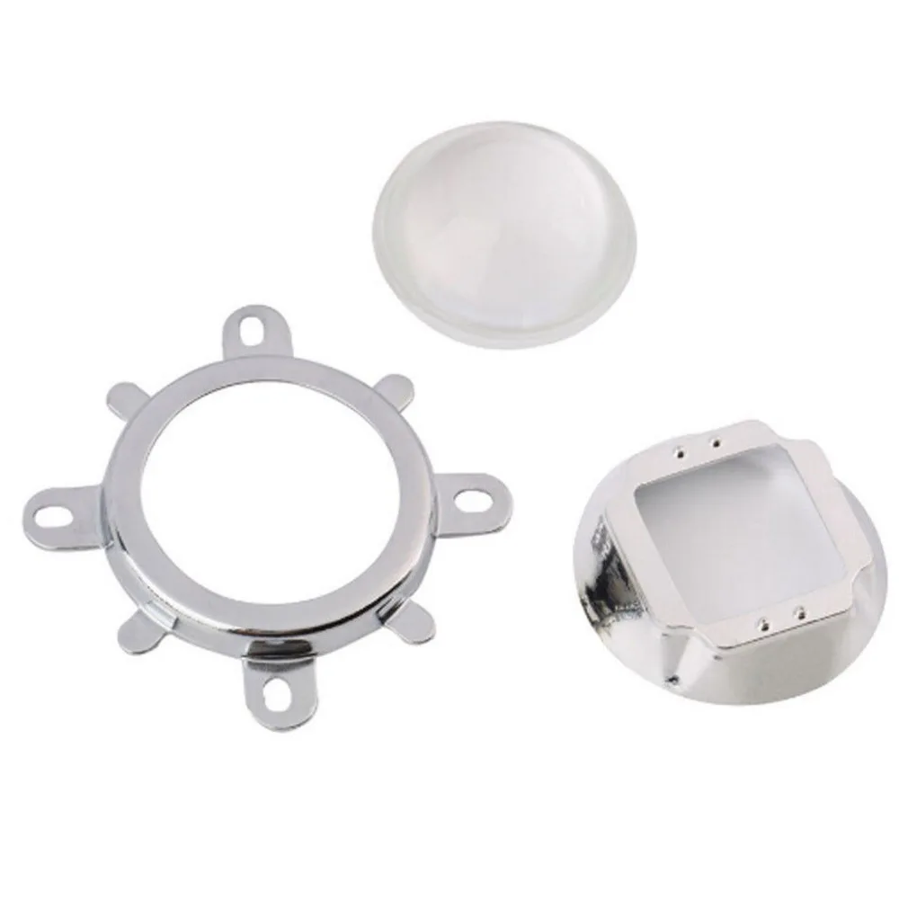 1 Set Diy Kit 44mm Spotlight Convex Lens Glass+reflection Cup+lens ...
