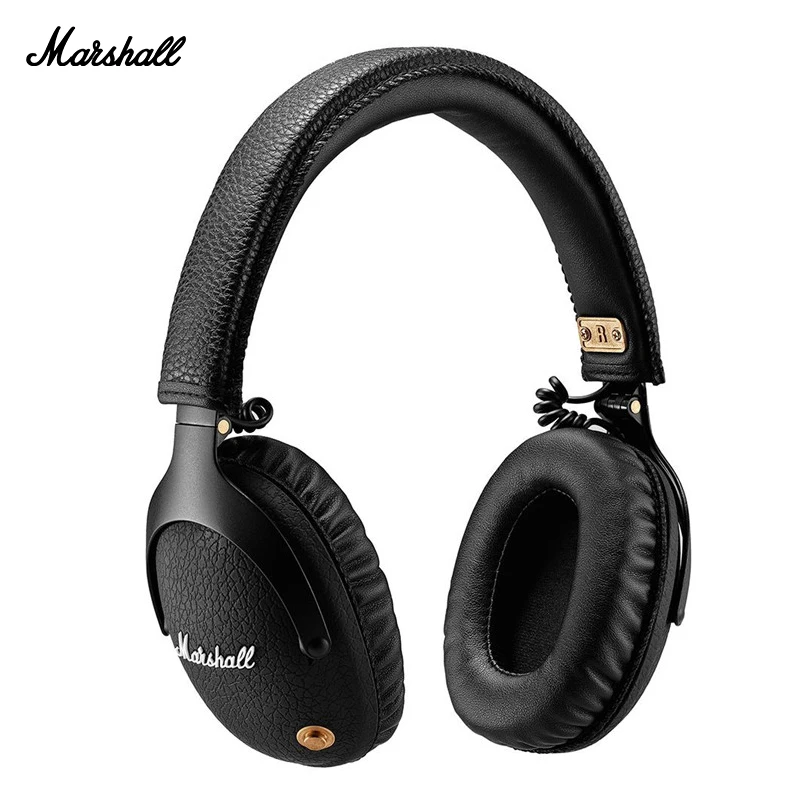 Original Marshall Monitor Headphone Noise Cancelling Headset Deep Bass ...