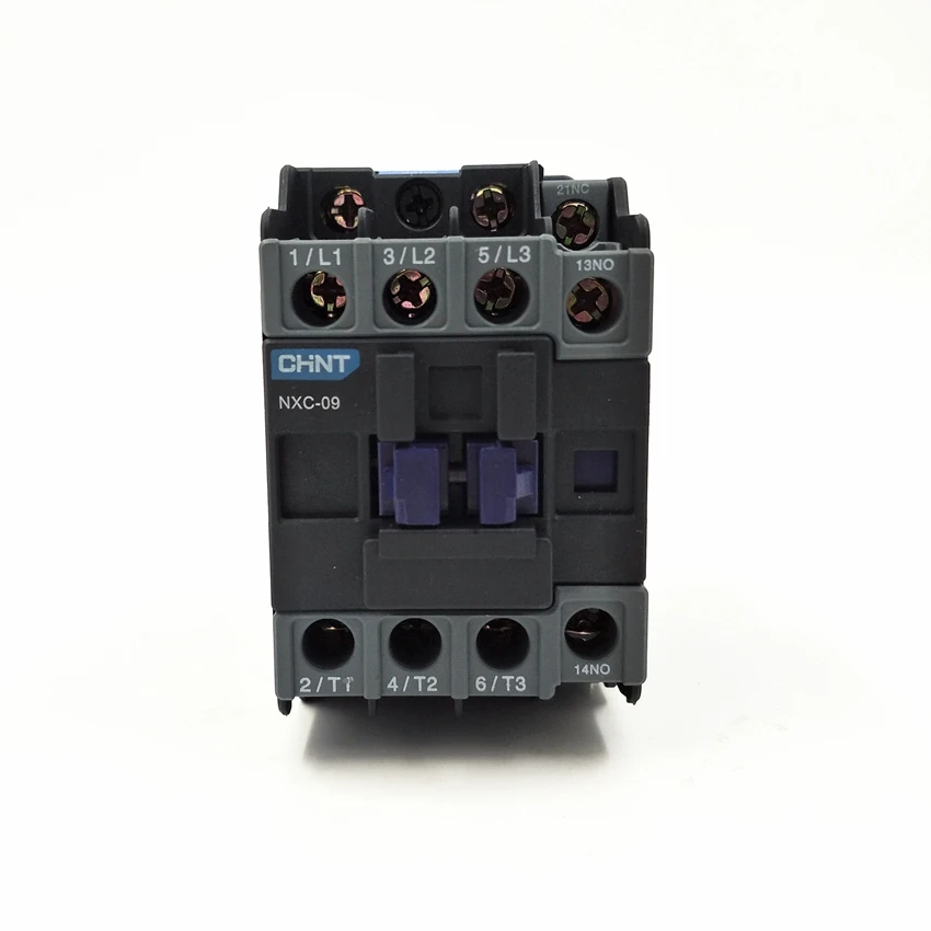 CHINT Contactor de corriente alterna NXC 09 1NO + 1NC, reemplazo de CJX2 0901 y CJX2 0910 ...