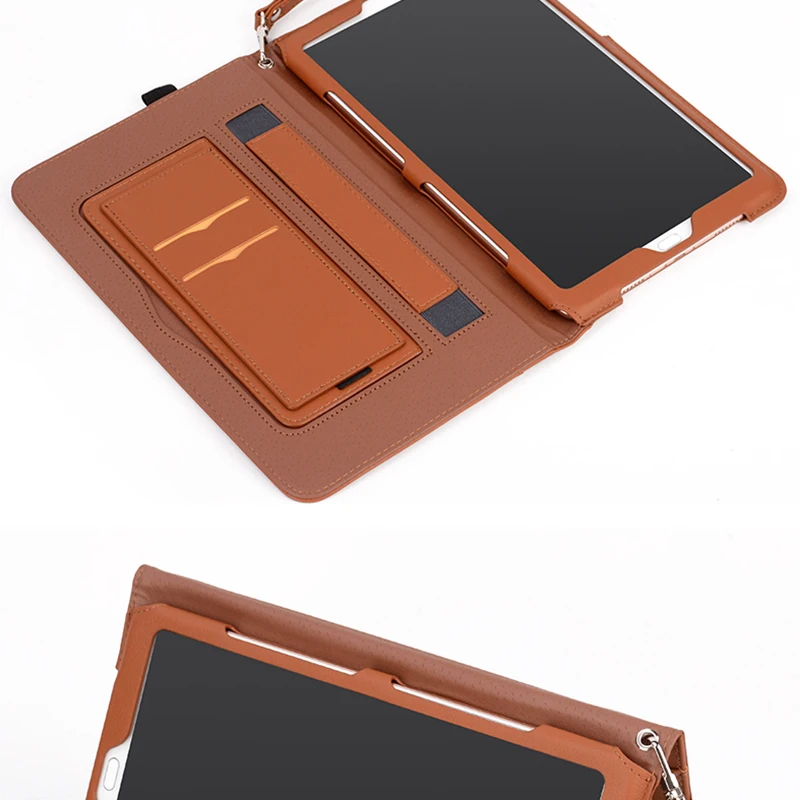 PU Leather Smart Tablet Case Cover with Strip For Xiaomi Mi Pad 4 - i ...