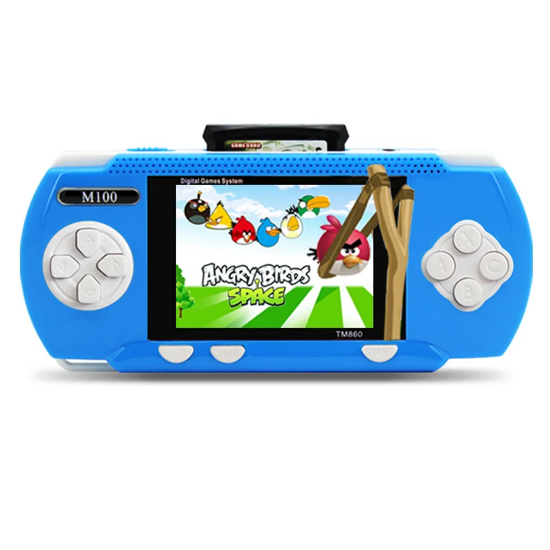 Magic Andy M100 handheld game consoles for children color 8 bit game ...