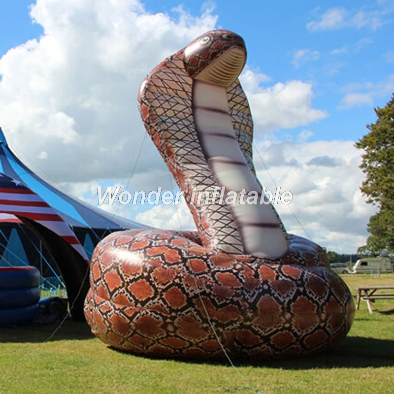 Hot sale lifelike giant inflatable snake for advertising inflatable ...