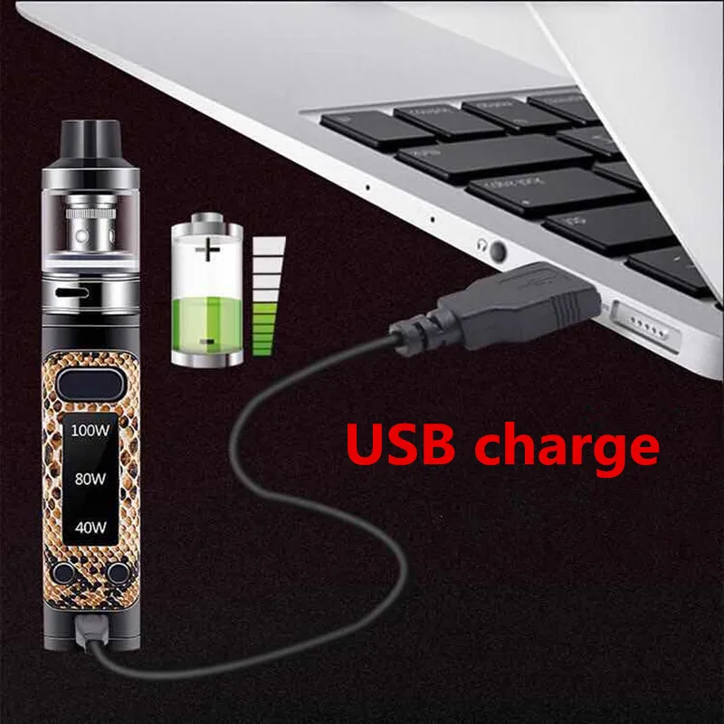 SUB TWO Original 100W Vape Kit LED Screen With 2200mah Bulit-in Battery ...